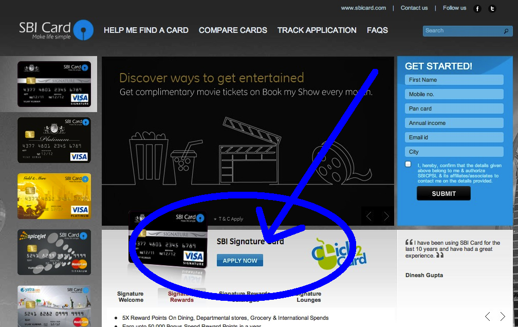 Download SBI Credit Card Application Form wikiDownload