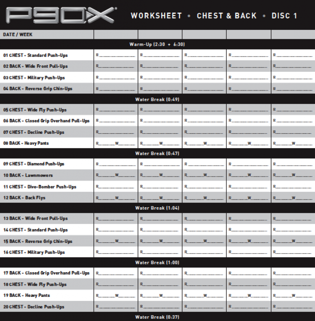 p90x-workout-schedule - wikiDownload wikiDownload