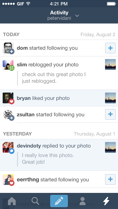 tumblr-screenshot-mobile-app - wikiDownload wikiDownload